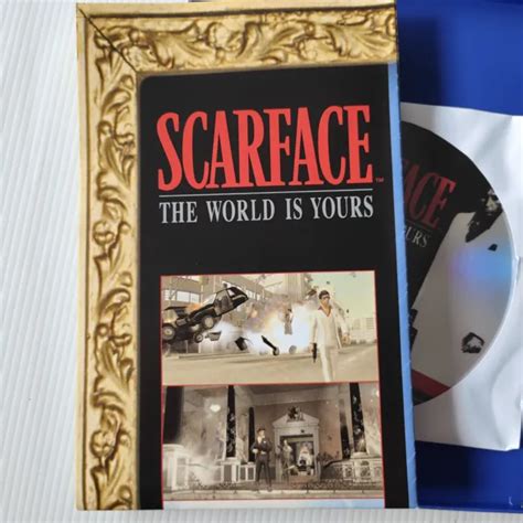 SCARFACE THE WORLD Is Yours Collector Edition PS2 Manual + Map And DVD ...