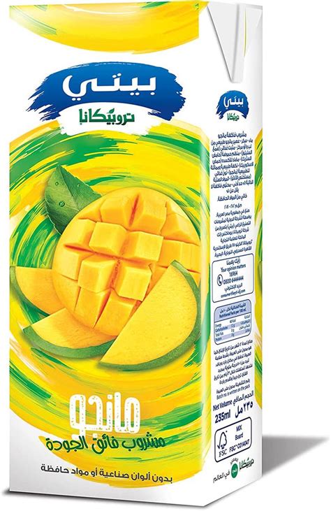 عصير بيتي تروبيكانا مانجو 27 عبوة، 235 مل سوبر ماركت