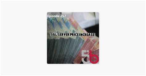 ‎5bytespodcast Sql Server Price Increase Igel Exits Hardware Business