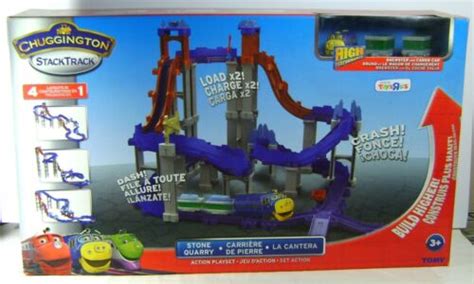 Chuggington Stacktrack Stone Quarry Action Playset Train Tomy 54232 Nib Rare I Ebay
