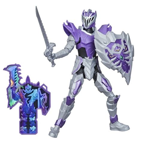 Power Rangers Dino Fury Void Knight Ranger Action Figure With Dino Fury