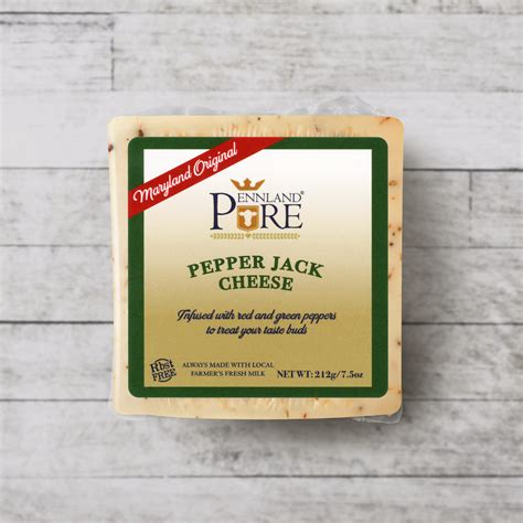 Pepper Jack Cheese 75oz Pennland Pure