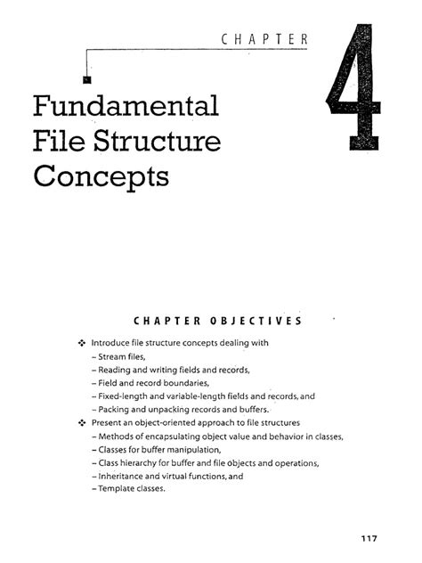Fundamental File Structure Concepts Pdf