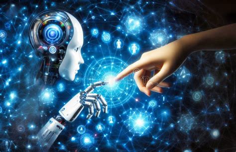 Machine Learning Hands Of Robot And Human Touching Science And