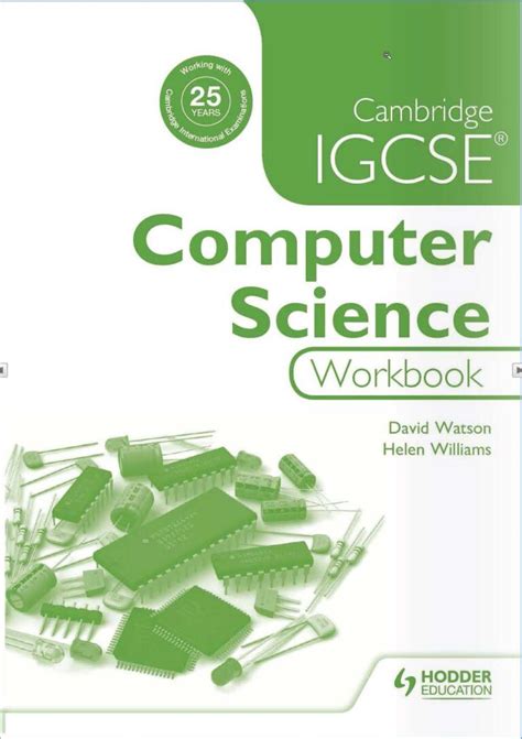 Sách Hodder Cambridge Igcse Computer Science Workbook Có Kèm đáp án