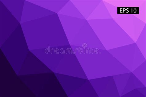 Abstract Geometric Background Vector From Polygons Triangle Vector Illustration Vector