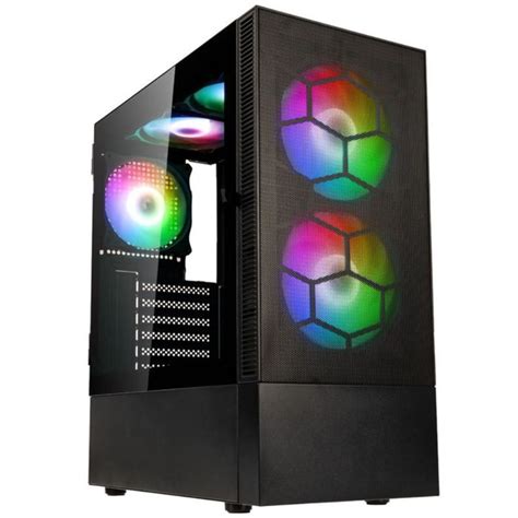 KOLINK Компьютерный корпус Корпус ПК без БП Observatory MX Mesh ARGB ...