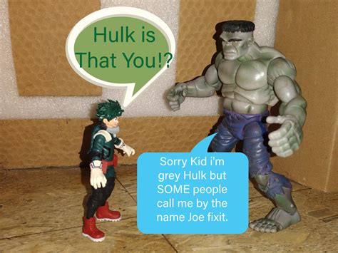 Deku Meets Joe Fixit By Infinitydragon900 On Deviantart