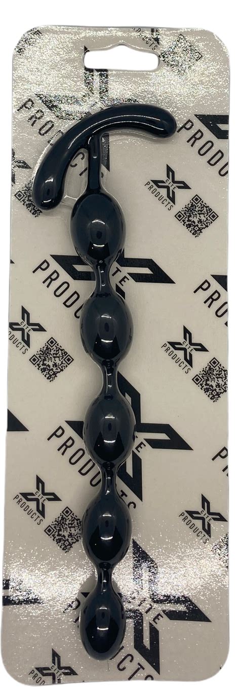 X Tended Pleasure Black Silicone Butt Plug X Cite