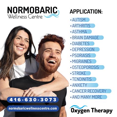 Normobaric Oxygen Therapy In Toronto Normobaric Wellness Centre