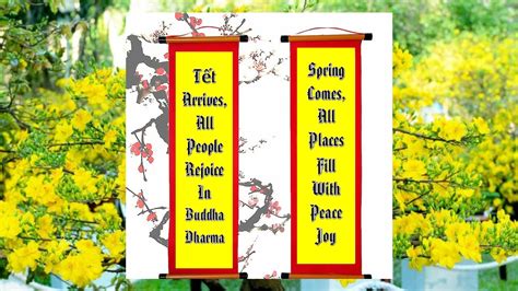 Tết Parallel Sentences Phap Nhan Temple Thich Trung Sy