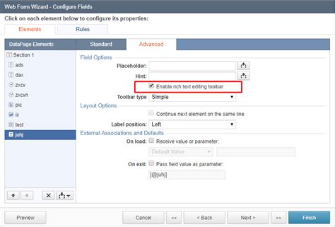 rich text area styles and localizations caspio community forums