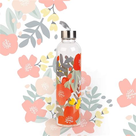 Cambridge Cm06995 Florencia Stiklinis Butelis 750ml Su Nerūdijančio