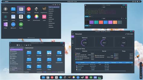 [kde Plasma] Apus Theme V1 3 Scrolller