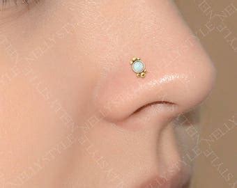 Nose Ring 20g 316L Surgical Steel Nose Stud Nose Screw Etsy