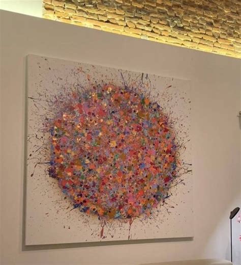 Peinture Abstraite Sur Plexiglass