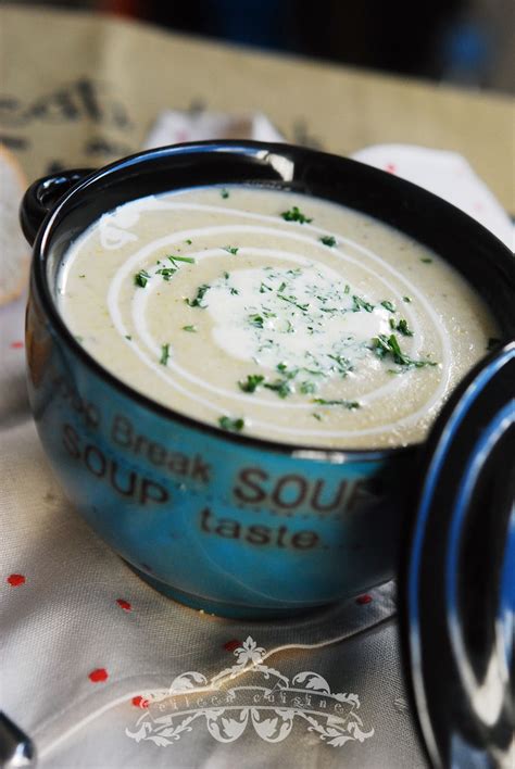 Supa Crema De Cartofi Si Praz Eileen Cuisine