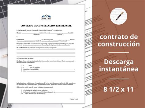 Modelo De Contrato Para Empresa Constructora