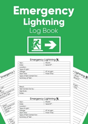 Emergency Lighting Log Book