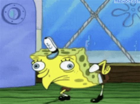 Spongebob Mocking Nobody Cares 