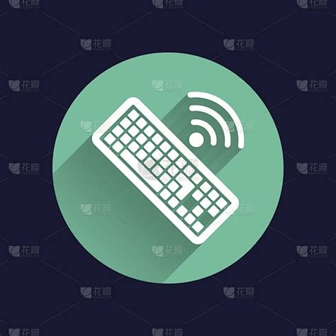 计算机键盘键符号图标，矢量图。素材 花瓣网