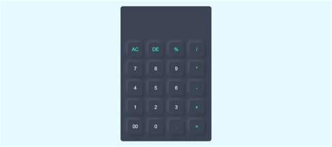 Aya Ahmed On Linkedin Very Simple Calculator By Html Css And Only