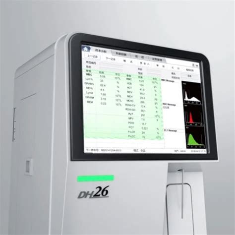 Dh26 Original Dymind Dh26 Hematology Analyzer 104 Inches Touch Screen