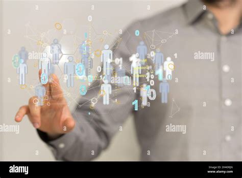 A Selective Shot Of A Man On Blurred Background Using 3d Rendering