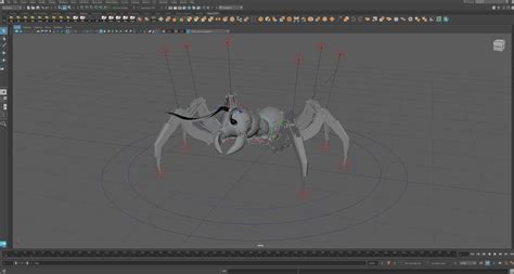 3d Robotic Character Ant Bot With Rig Turbosquid 2369069