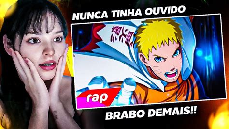 Minutoz Rap do Naruto O SÉTIMO HOKAGE NERD HITS RAP REACT YouTube