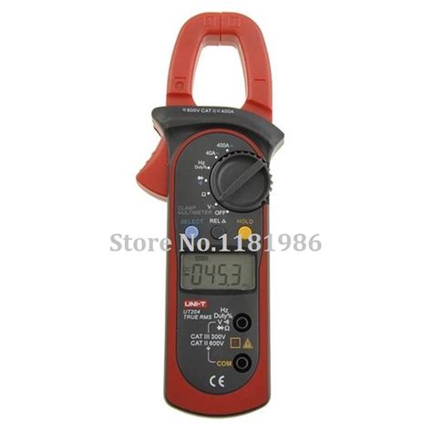 UNI T UT UT Multimeter True RMS Auto Range A Digital Clamp Meters W Frequency