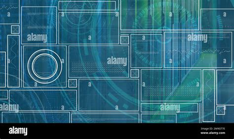 Composition Of Binary Coding Medical Icons And Data Processing On Screen On Black Background