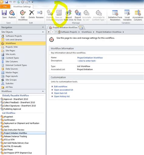 Sharepoint Designer Save As Template Is Not Enabled Move Workflow