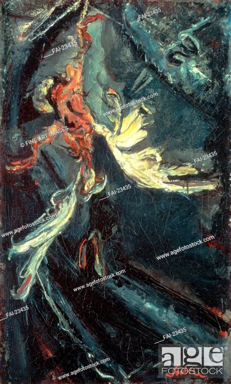 Hanging Duck Soutine Chaim 1893 1943 Oil On Canvas Expressionism
