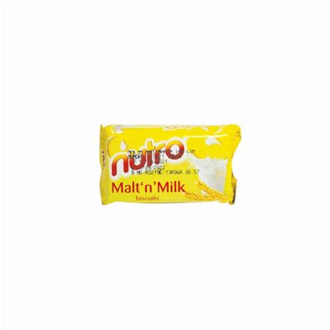 Nutro Malt And Milk Biscuits 50g A5 Cash And Carry