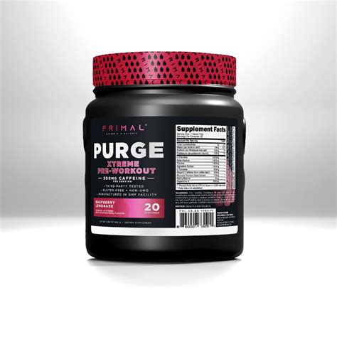 High Stim Preworkout Primal Strength And Balance