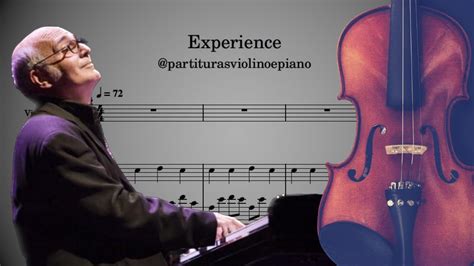 Experience Ludovico Einaudi Partitura Violino E Piano Acordes