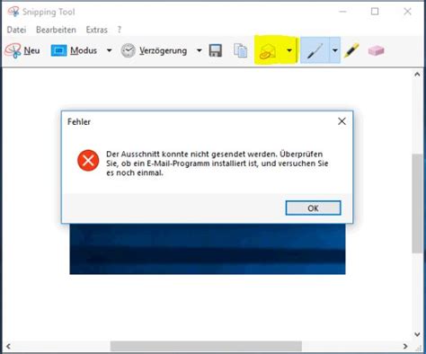 Windows 10 Upgrade Auf 1709 Bzw Auch 1803 Keine Mail Aus Snipping Tool Taste Of It