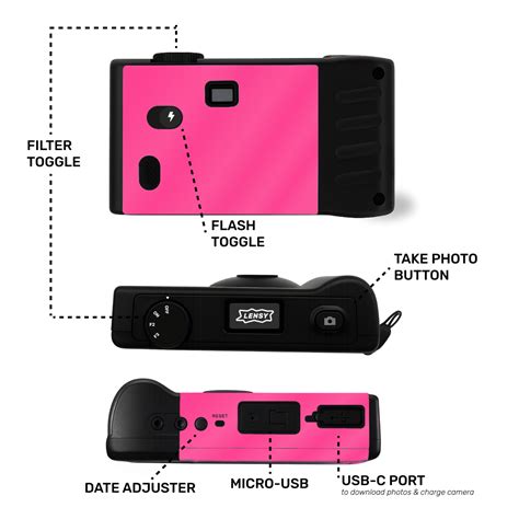 Lensy Screen Free Digital Camera 4 Built In Filters Better Than