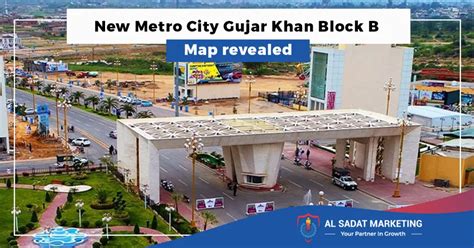 New Metro City Gujar Khan Block B Map Revealed