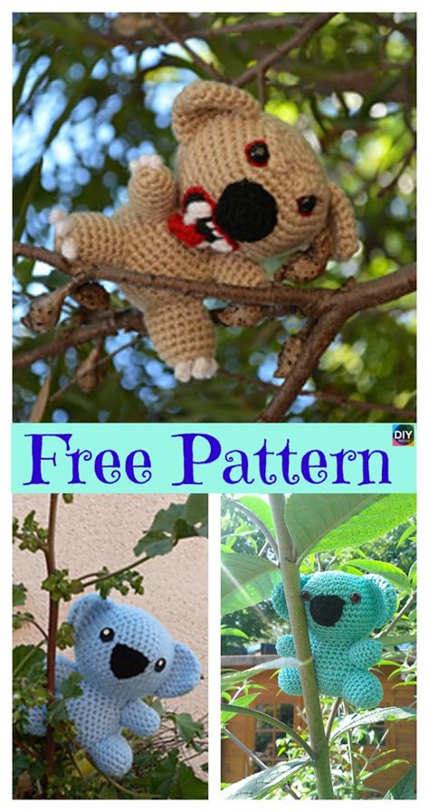 Cuddly Crochet Koala Lovey Free Patterns Diy 4 Ever