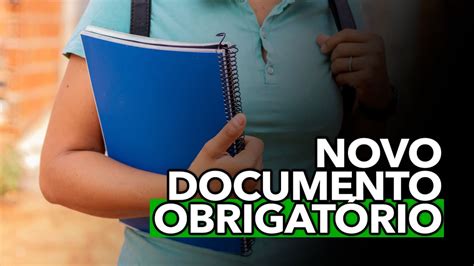 Novo Documento ObrigatÓrio Para MatrÍcula Escolar Saiba Do Que Se Trata