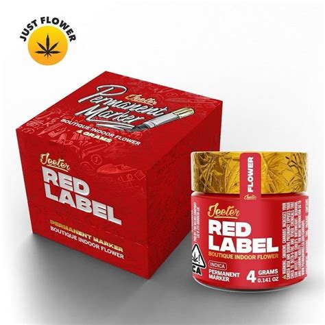 Jeeter Red Label Boutique Indoor Flower Permanent Marker Jeeter