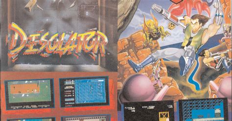 8bit Load Publicidad antigua de informática y videojuegos Desolator y