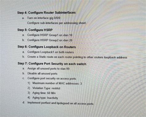 Step Configure Basic Settings For The Router A Chegg