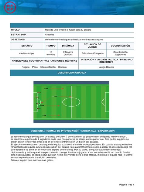 Realiza Una Oleada Al Futbol Para Tu Equipo Pdf