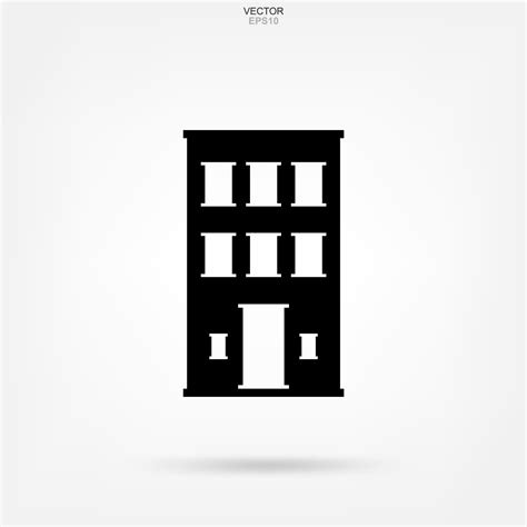 building icon architecture identity with detail and element design
