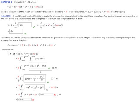 Solved EXAMPLE Evaluate SSF Ds Where F X Y Z Xyi Chegg