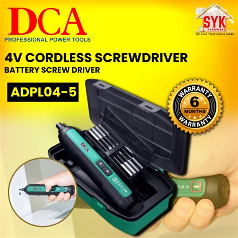 Syk Dca Adpl04 5 4v 20ah 3 Gear Cordless Screwdriver Li Ion Battery