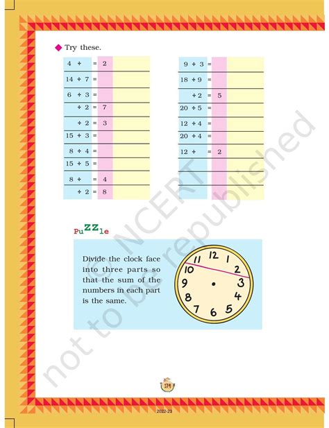 Ncert Book For Class 3 Maths Chapter 12 Can We Share Indcareer Schools